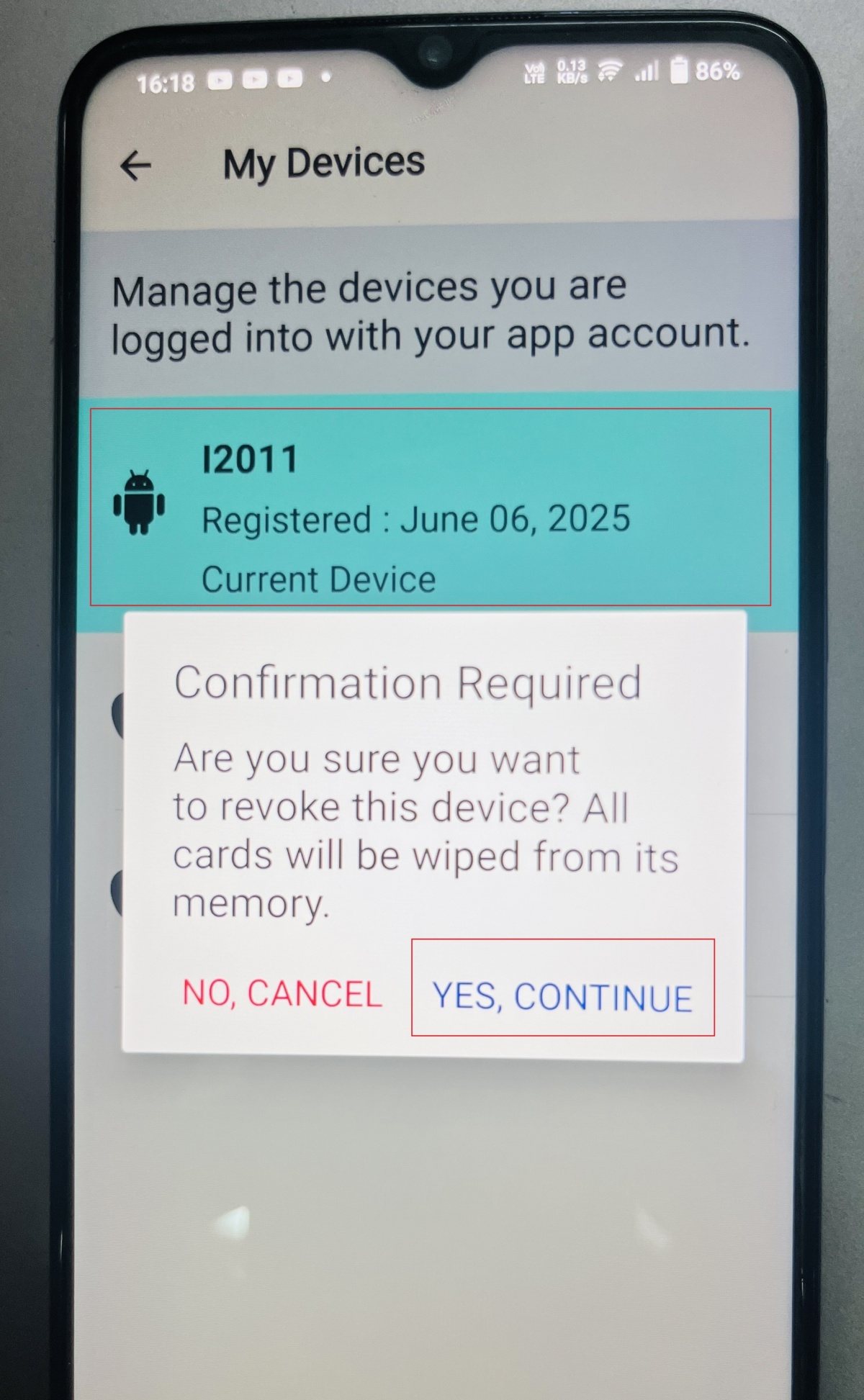 ID123 Knowledgebase | How to Remove Your Digital ID Card from an Old Phone