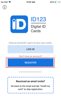 Installing Your Card via App Search - ID123 Knowledgebase