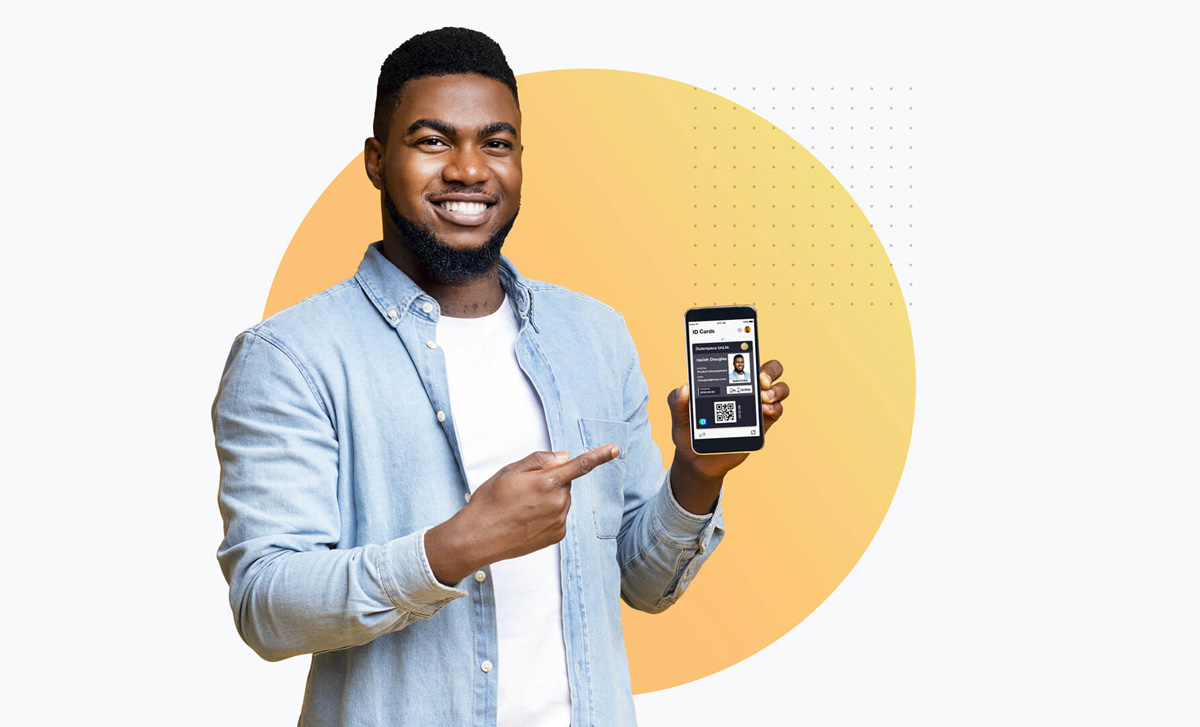 Digital Employee ID Card App For Businesses - ID123