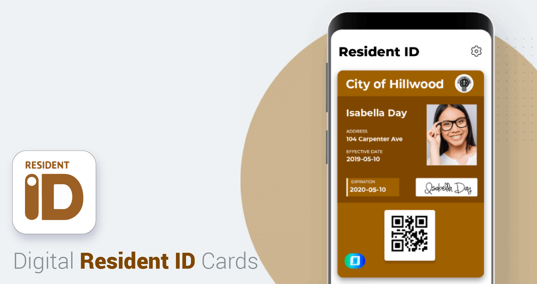 Digital Resident ID Card App - ID123