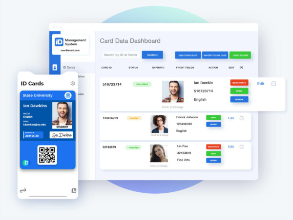 ID123 - Digital ID Cards | Mobile ID Apps | ID Management System