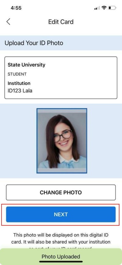 How to Add/Update ID Photo in the App