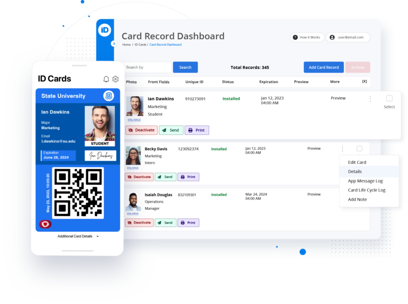 ID123 - Digital ID Cards | Mobile ID Apps | ID Management System