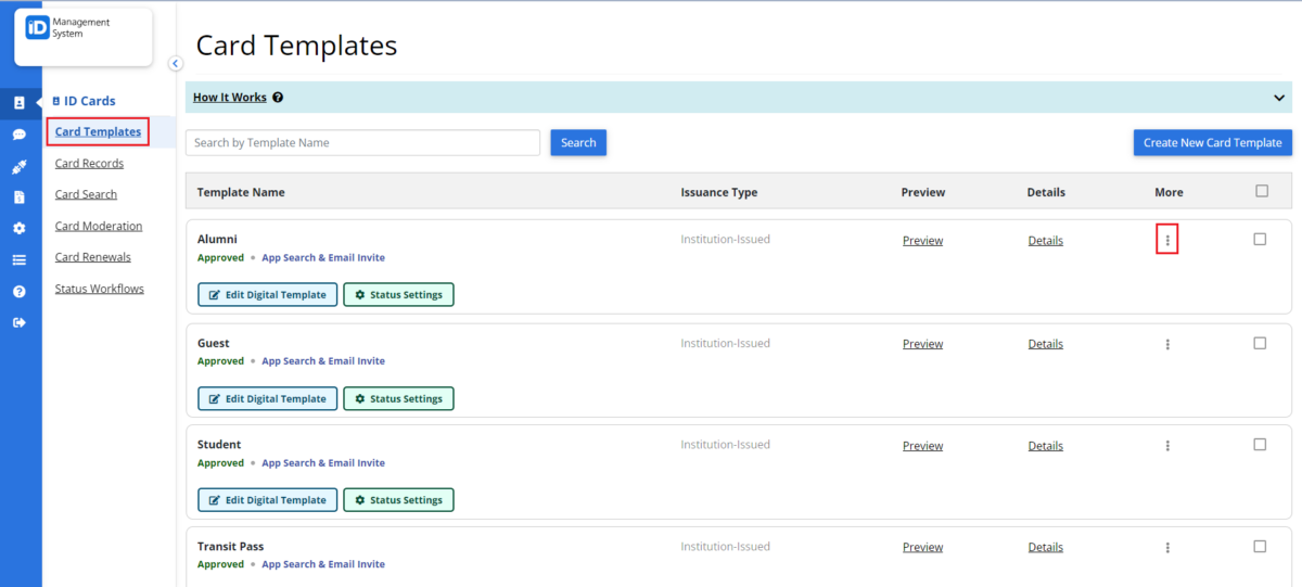 Customizing a Card Email Invite Template - ID123