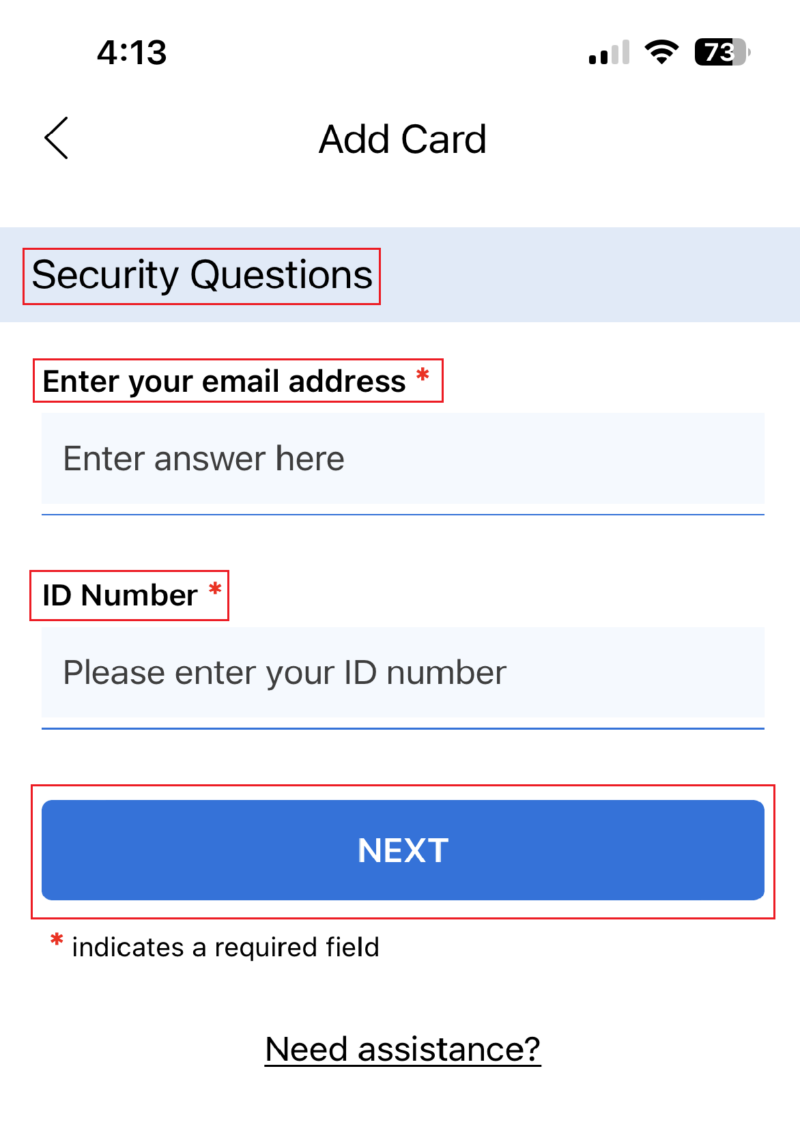 Installing Your Card via App Search - ID123 Knowledgebase