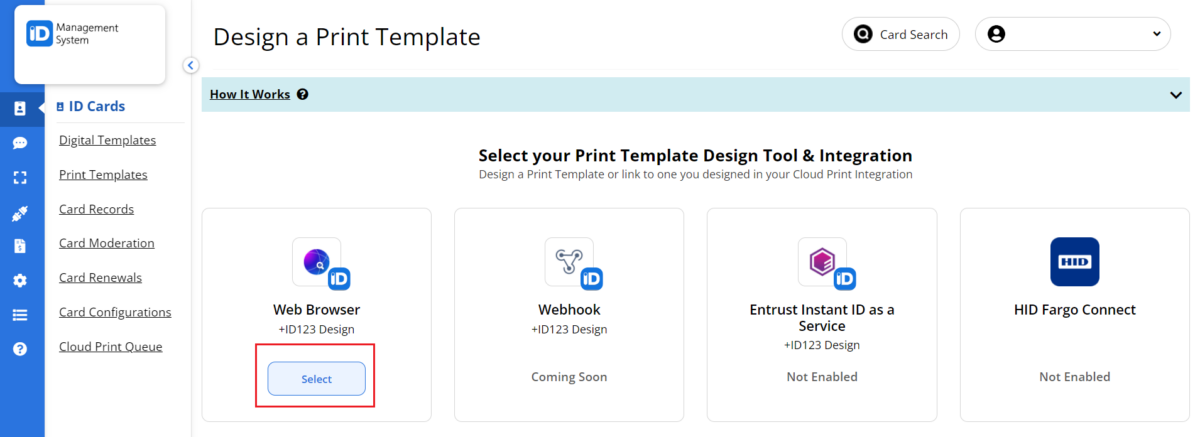 ID123 Knowledgebase | How to Customize Your Physical ID Card Print Template