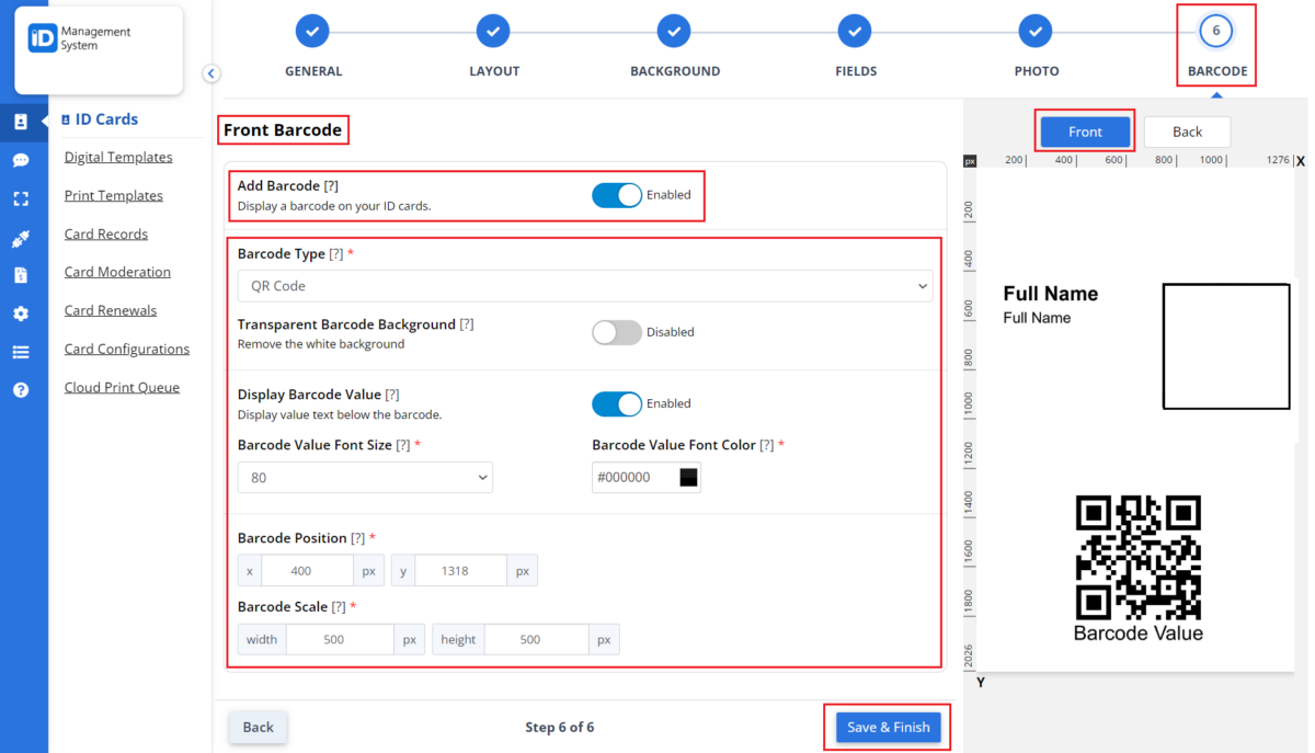 ID123 Knowledgebase | How to Customize Your Physical ID Card Print Template