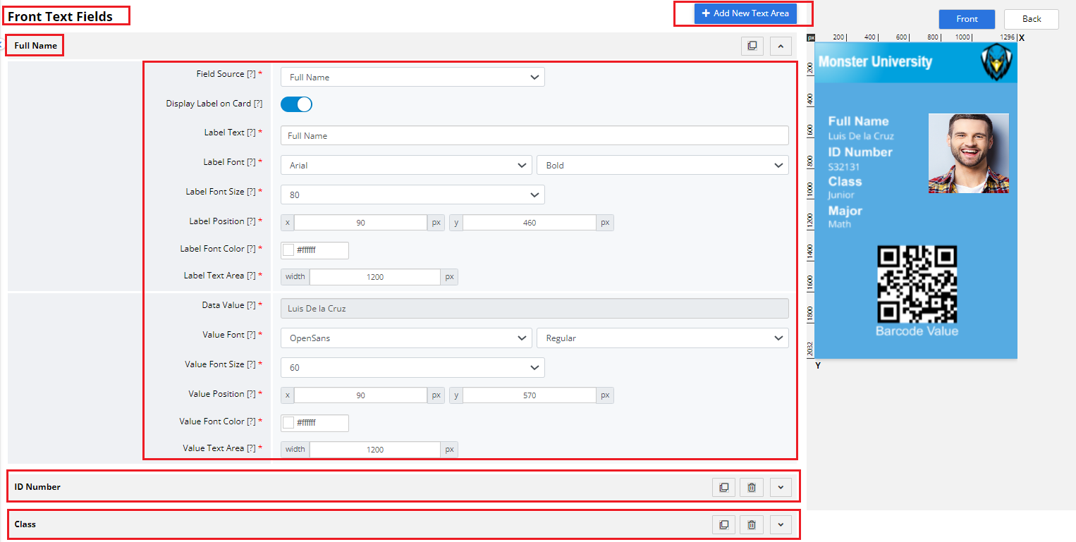 ID123 Knowledgebase | How to Customize Physical ID Card Template