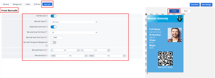 ID123 Knowledgebase | How to Customize Physical ID Card Template