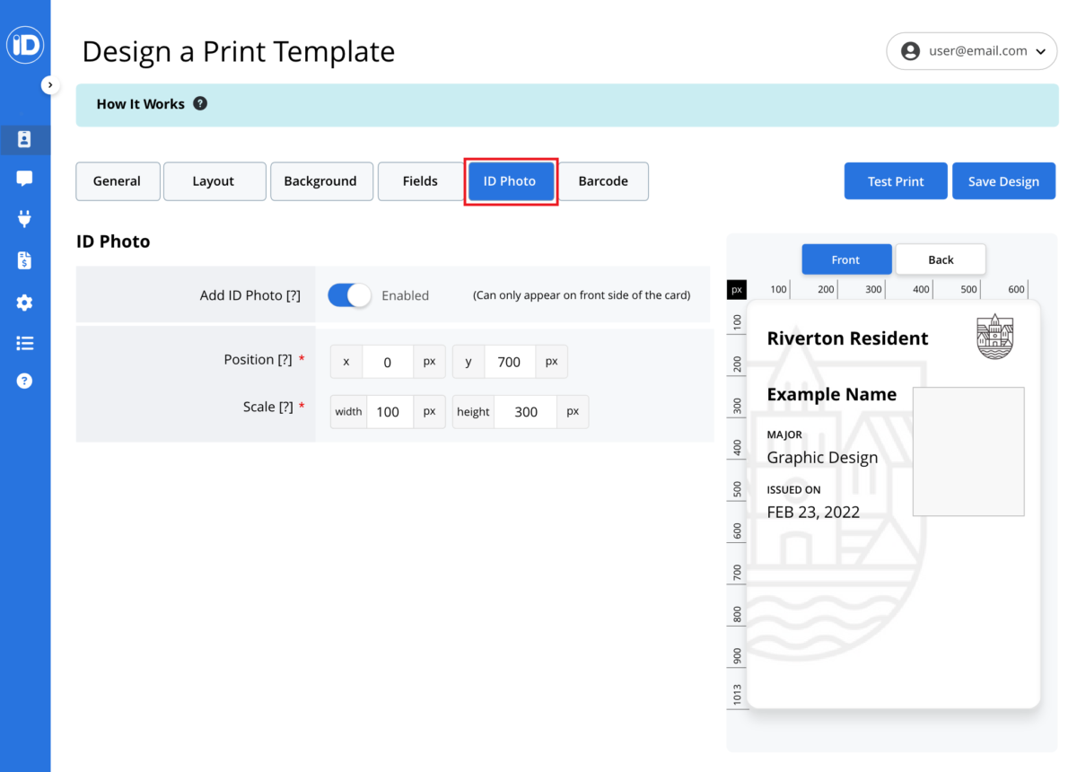 ID123 + Entrust Instant ID as a Service ID Design Integration Guide
