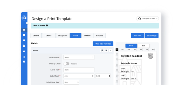 Cloud-Based ID Card Printing Software - ID123