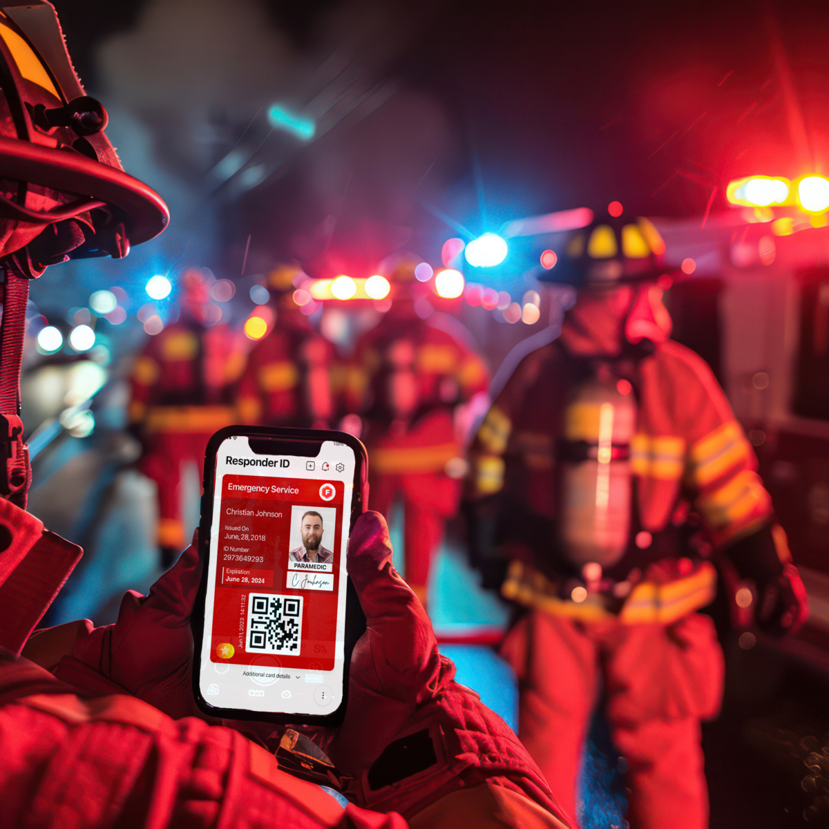 Digital ID Cards for First Responders